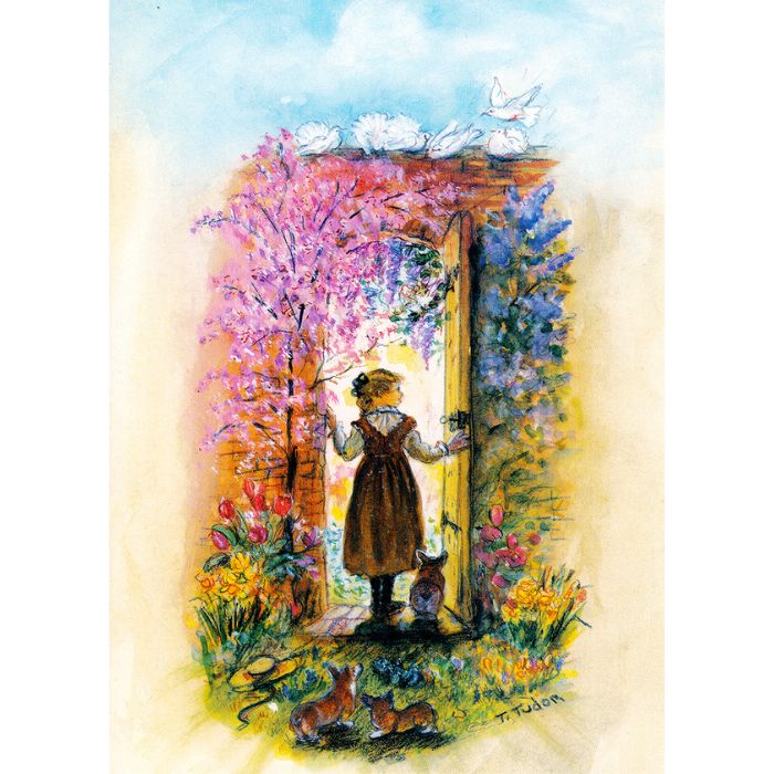 Spring Secret Garden Card Set Illustrated by Tasha Tudor – Tasha Tudor ...
