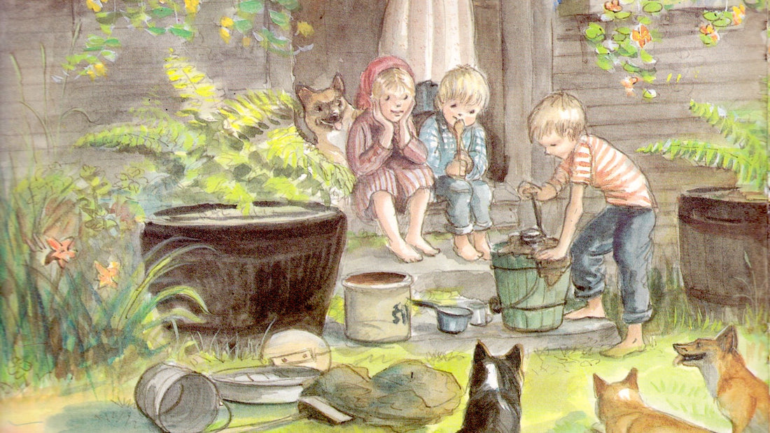 Tasha Tudor and Family