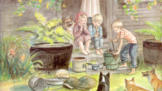 Tasha Tudor and Family